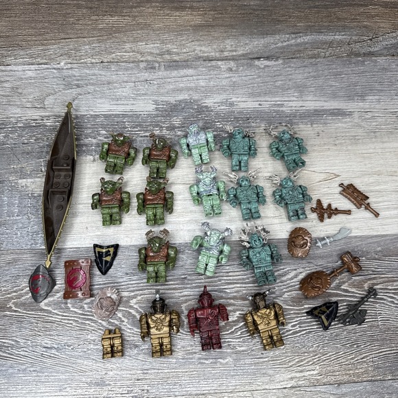 Mega Bloks | Toys | Lot Of 6 Mega Bloks Minifigures Dragons Krystal ...